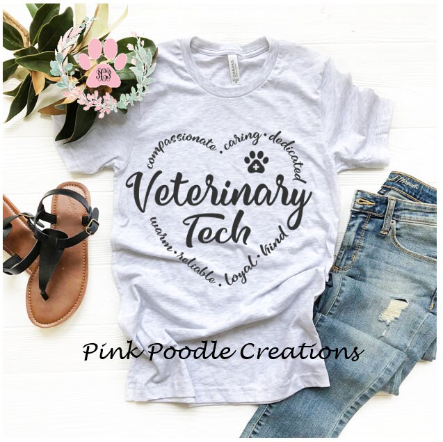 Vet Tech Shirt Vet Tech Gift Vet Tech Week Vet Tech Gifts - Etsy
