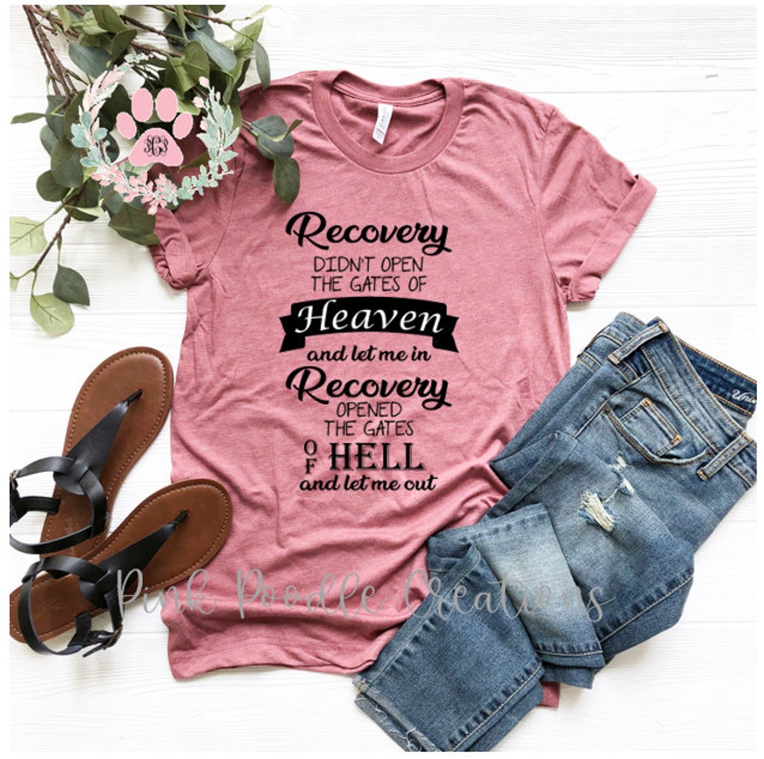Empowering Recovery & Sobriety T-shirt: Inspirational Unisex Clothing ...