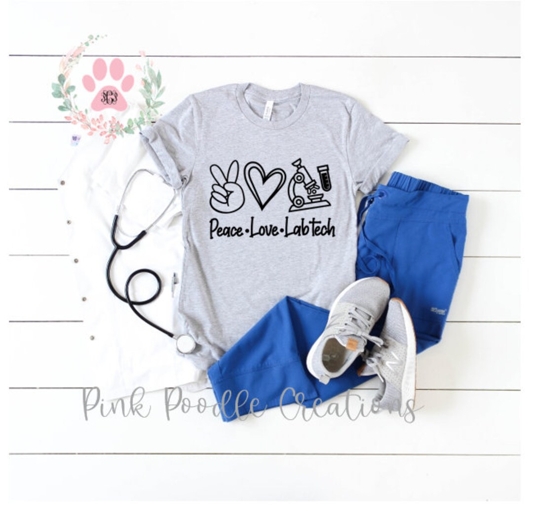 Laboratory Technician Apparel: Medical Professional T-shirt for Women ...