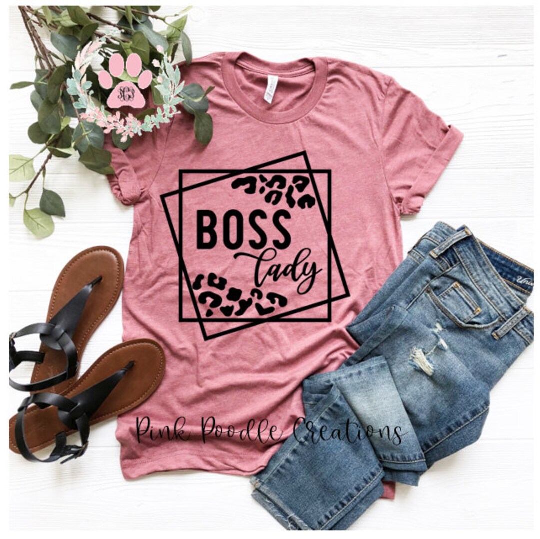 Boss Lady, Boss Lady Tshirt, Boss Lady Shirt, Boss Lady Gift, Boss Day ...
