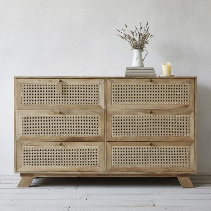 Rattan Bedroom Wardrobe - Etsy UK