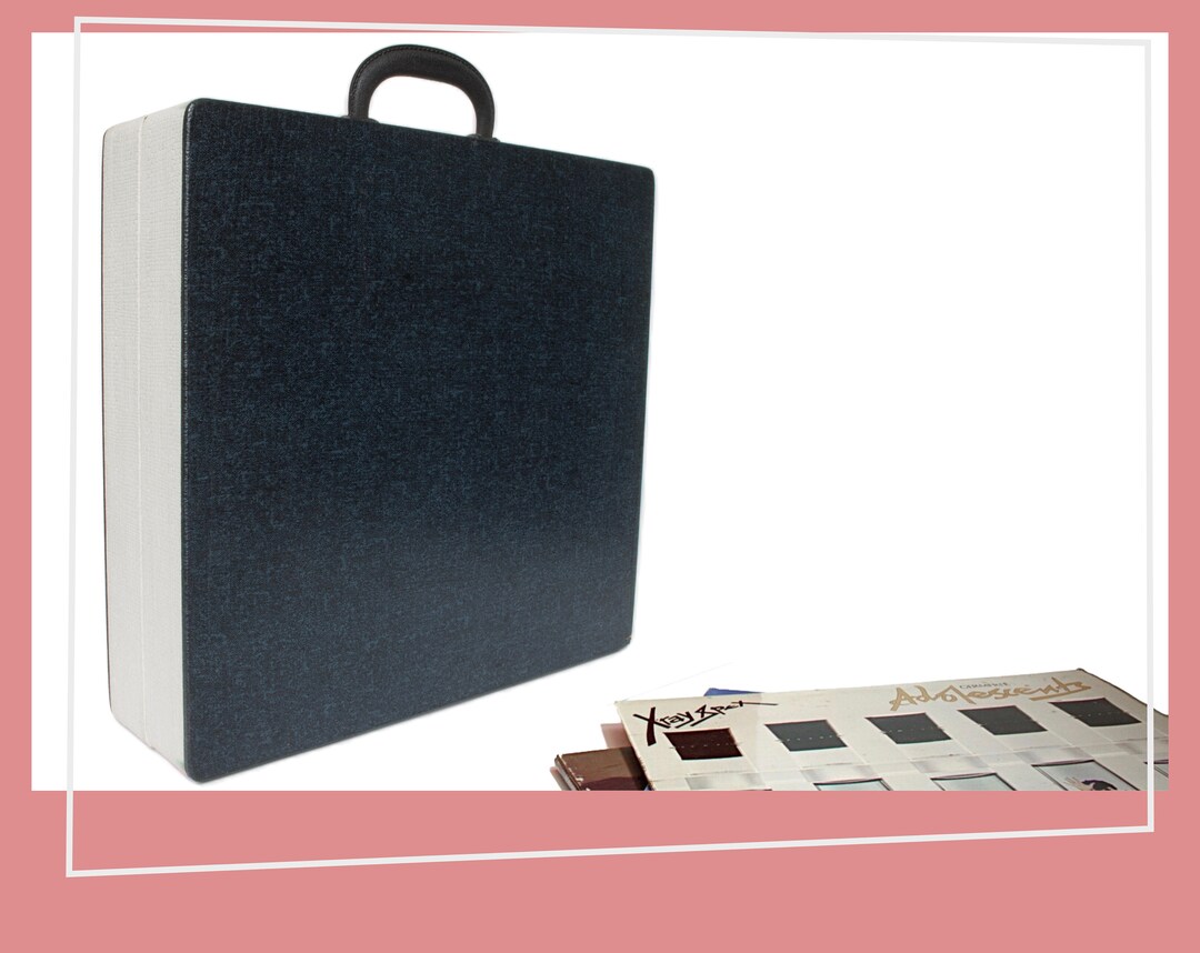 LP Records Carrying Case by Cheney 1960s 12 Vinyl Accordion Storing ...