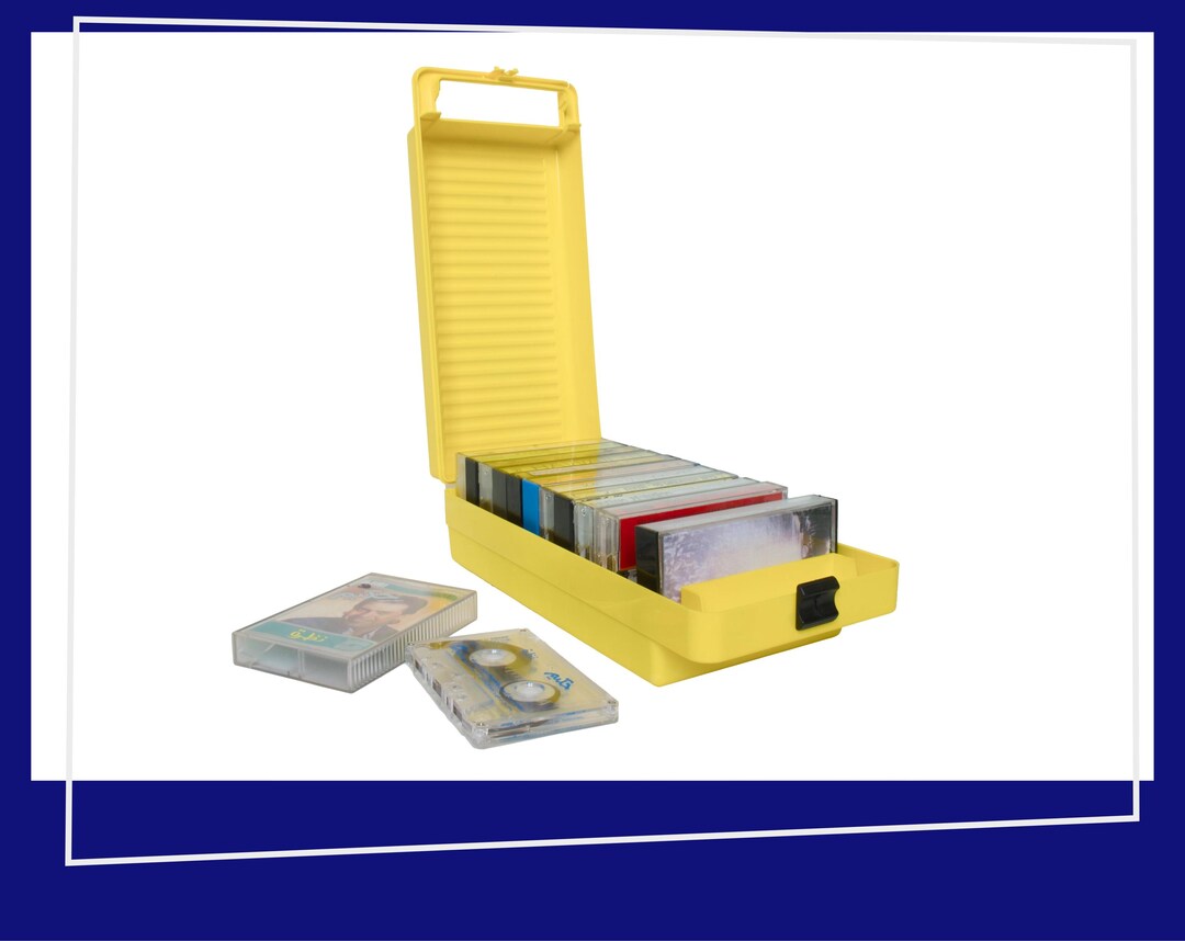 Music Cassette Tape Carrying Case | Music Cassette Storage | Cassette ...