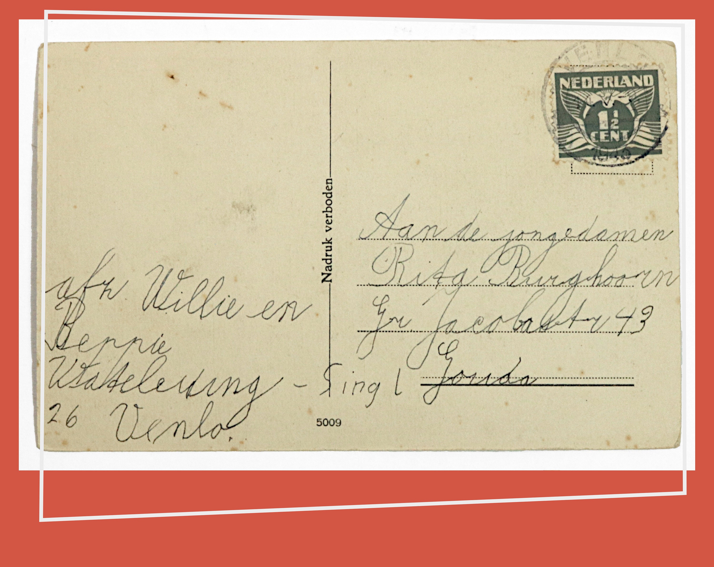 Two Original Dutch Postcards 1930s Girl in Dutch Cap and | Etsy UK