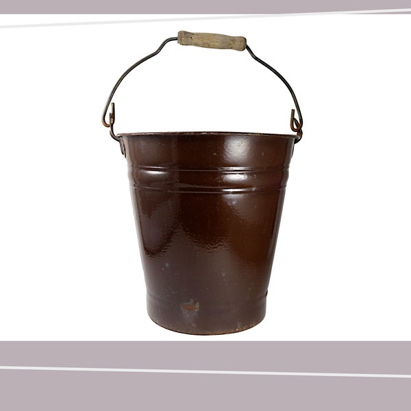 Enamel Bucket - Etsy