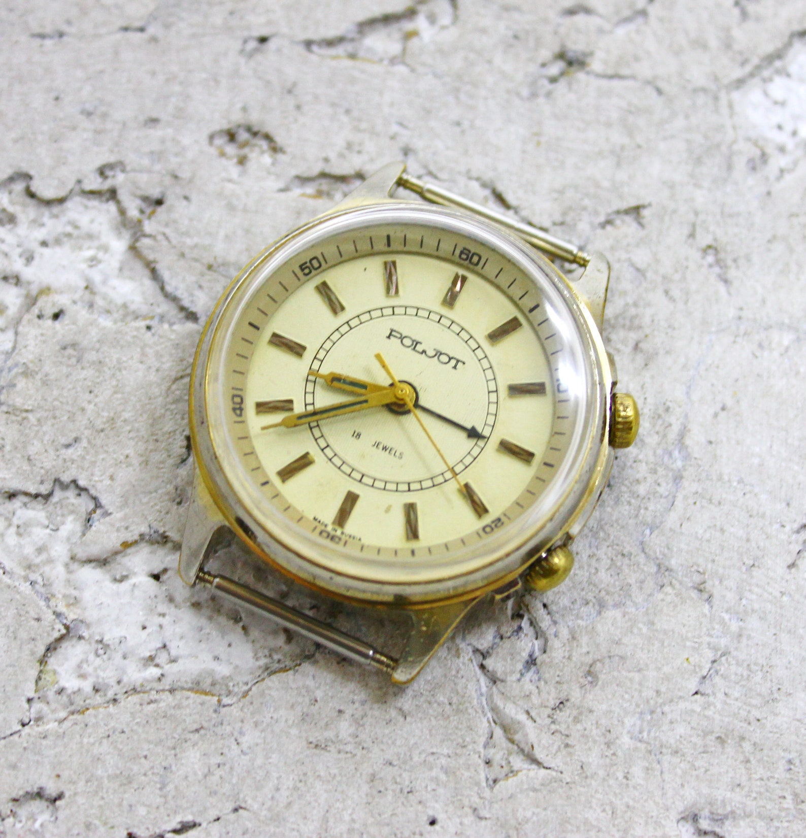 Men's Vintage Watch Poljot Signal Watch Soviet Watch - Etsy