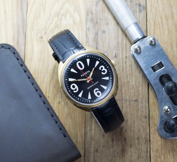 Men's Vintage Watch | Raketa Zero Watch | Soviet Watc… - Gem