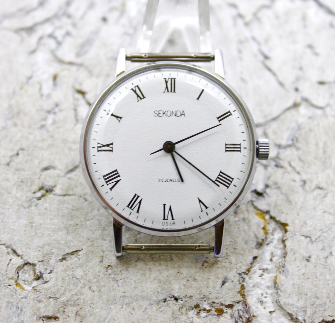 Men's Vintage Watch Luch Seconda Watch Soviet Watch - Etsy UK