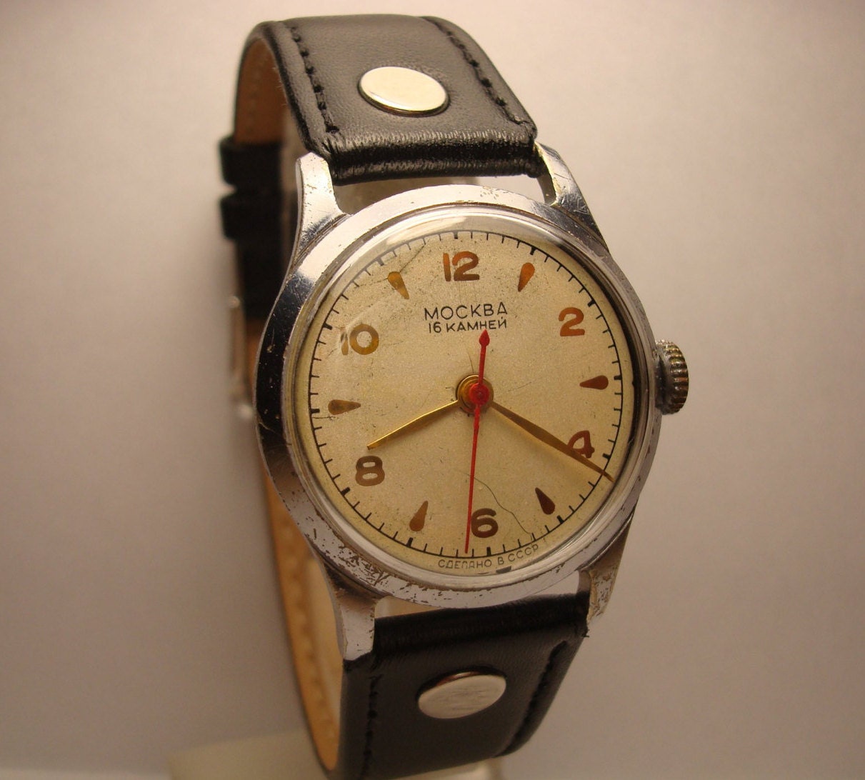 Poljot Watch Moscow Watch Moskva Watch Mens Wrist Watch - Etsy