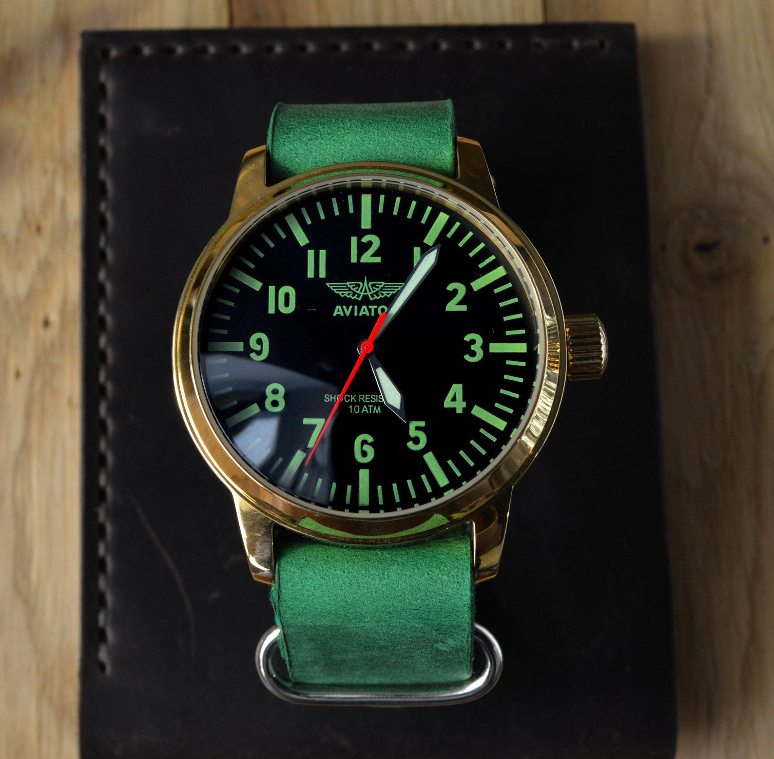 Men's Vintage Watch | Poljot Aviator | Soviet Watch | Poljot | Alarm ...