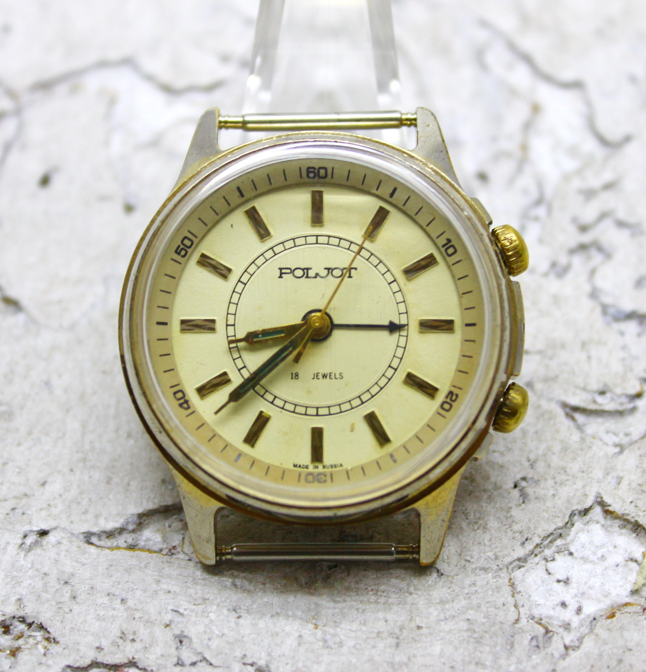 Men's Vintage Watch Poljot Signal Watch Soviet Watch | Etsy