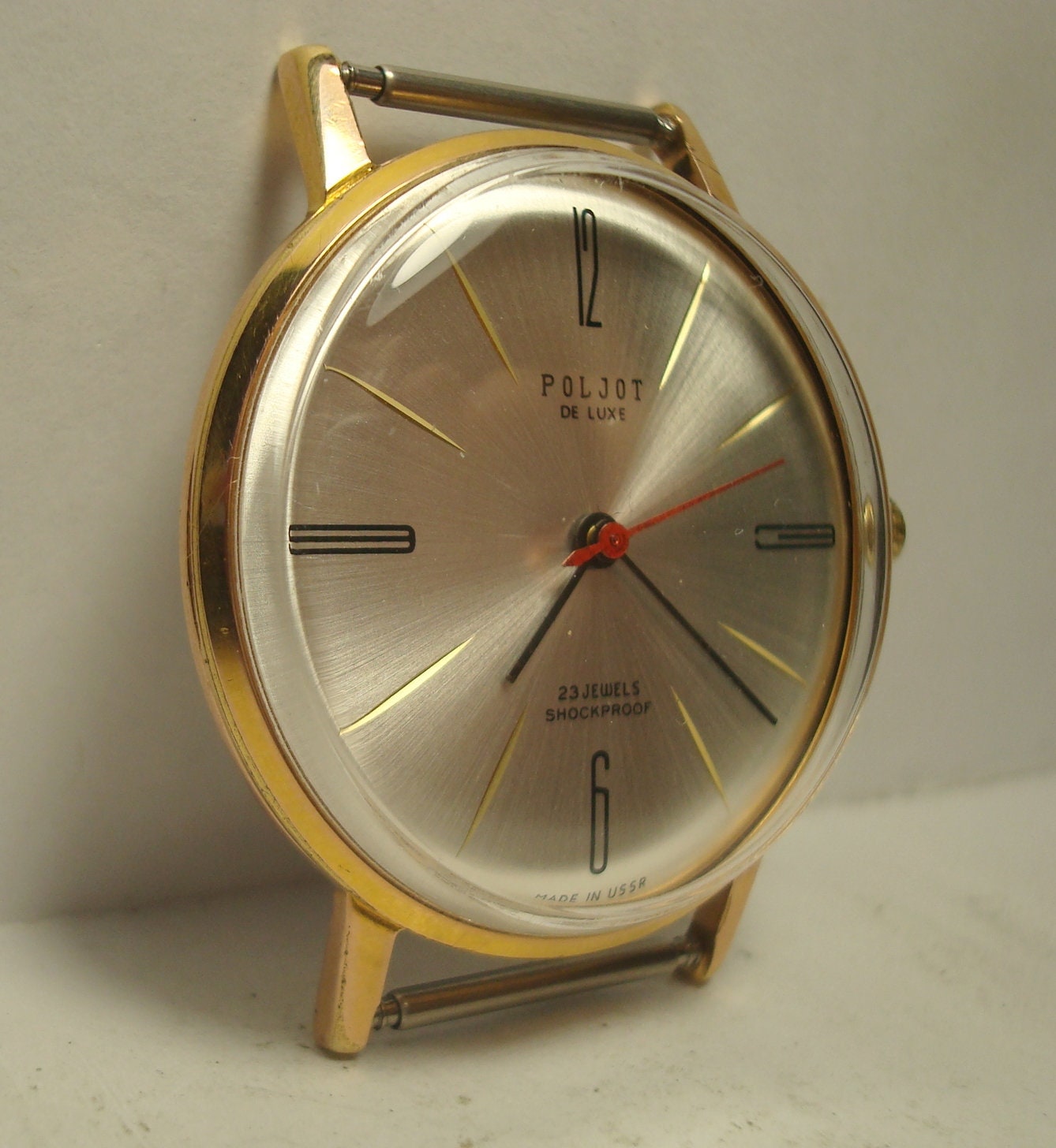 Men's Vintage Watch Poljot De luxe Watch Soviet Watch | Etsy