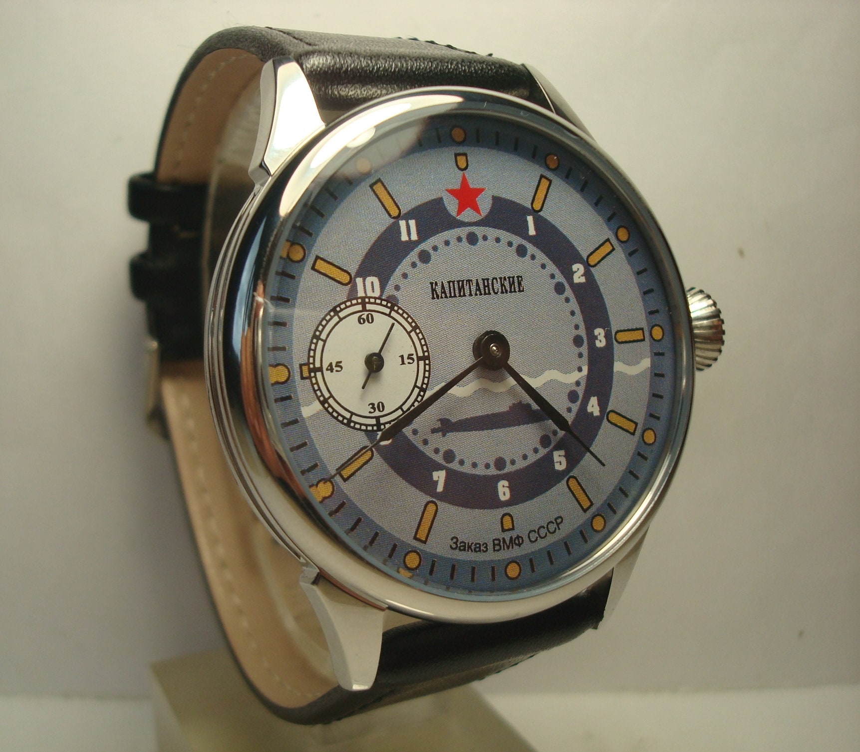 Men's Vintage Watch Molnija Naval aviation Watch | Etsy