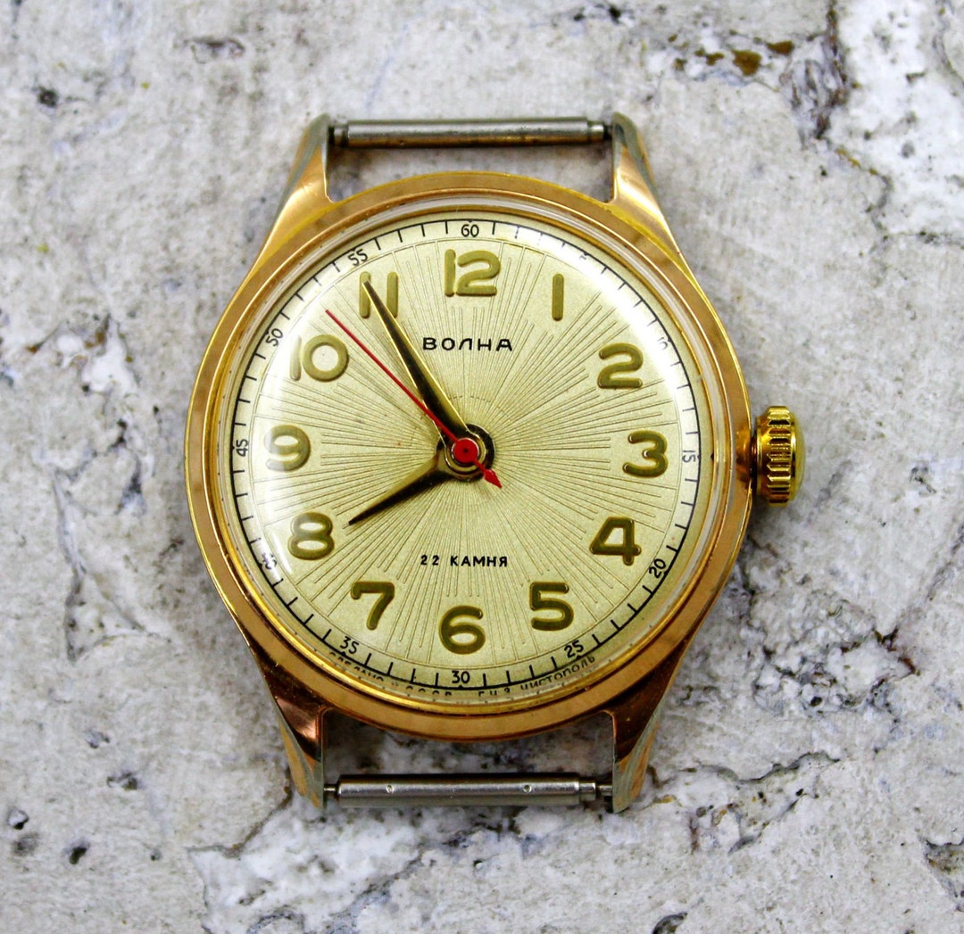 Wostok Watch | Vostok Volna | Wave Watch | Mens Wrist Watch | 22 Jewels ...