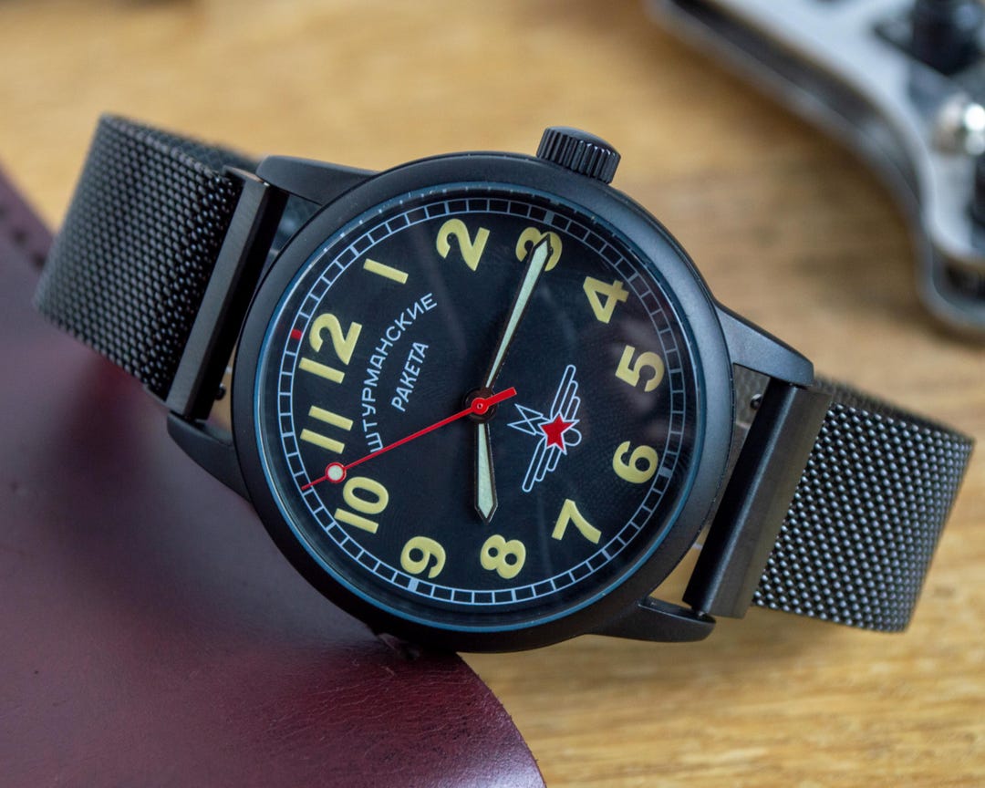 Raketa Watch | Shturmanskie Watch| Rocket Watch | Mens Wrist Watch ...
