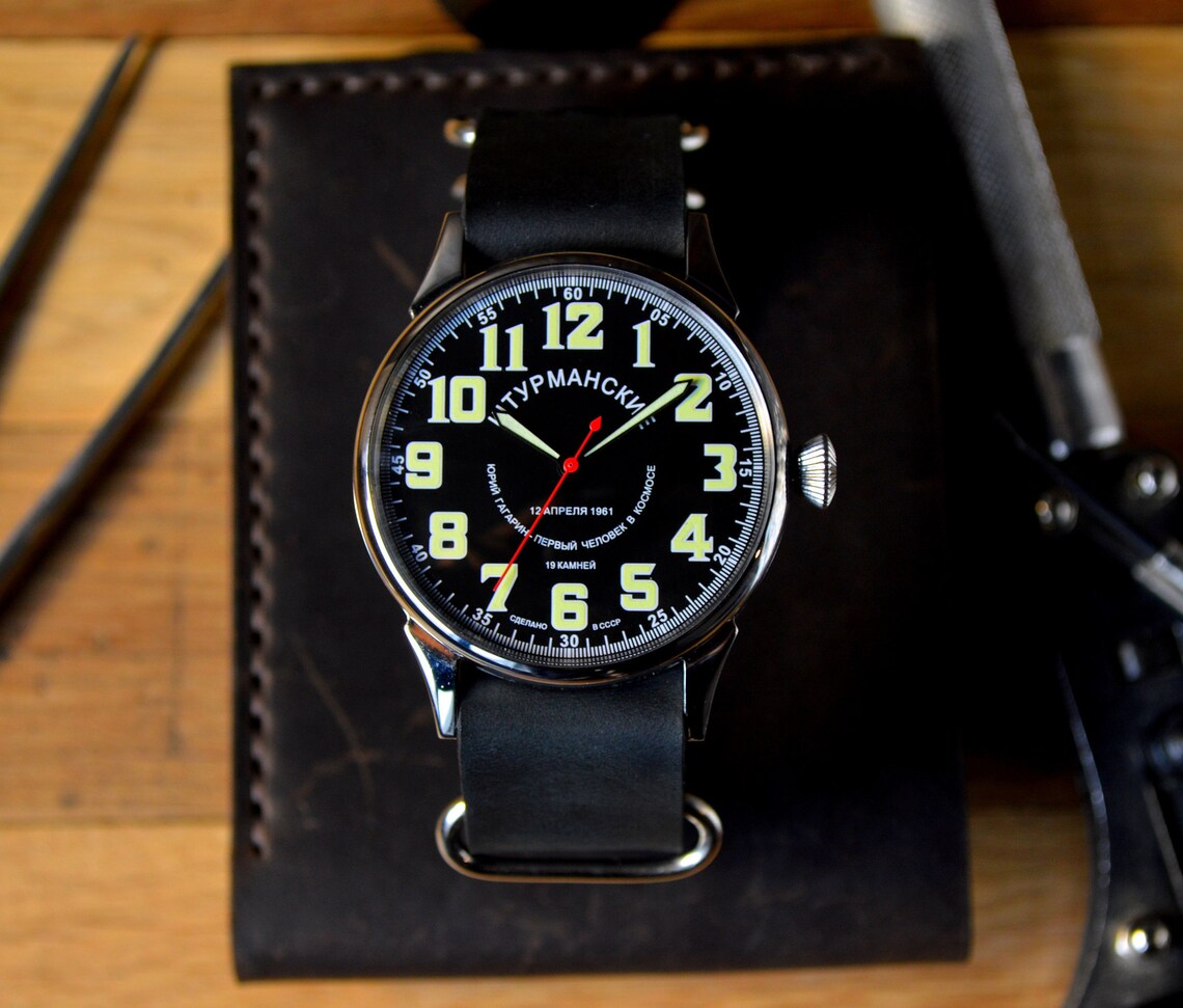 Raketa Watch Shturmanskie Gagarin Rocket Watch Mens | Etsy