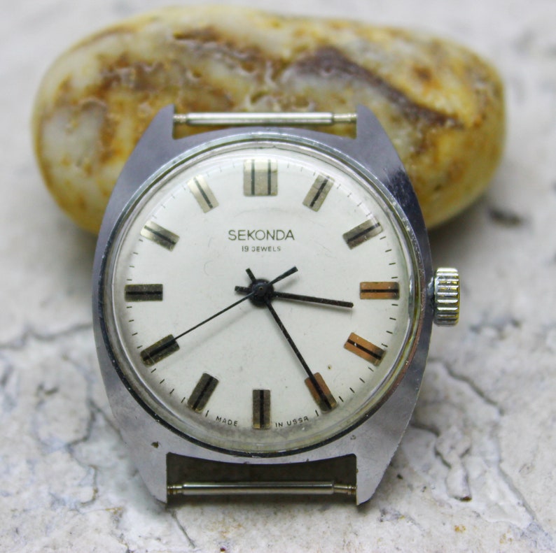 Men's Vintage Watch Raketa Seconda Watch Soviet Watch | Etsy