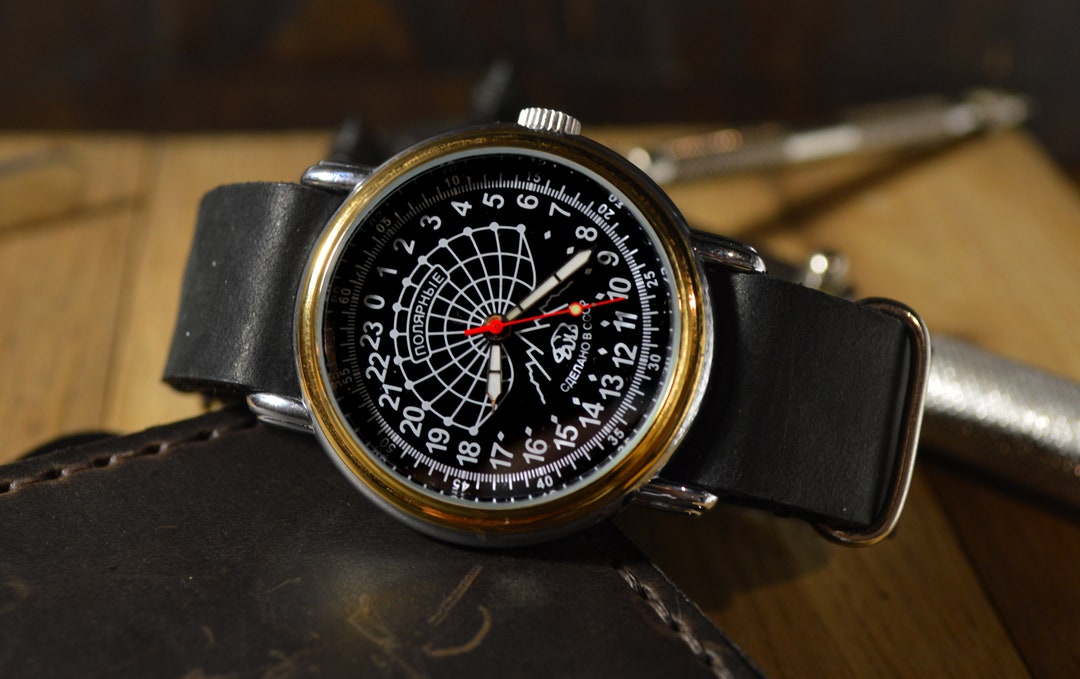 Men's Vintage Watch Raketa Watch Mechanical Watch Raketa 24 Watch ...