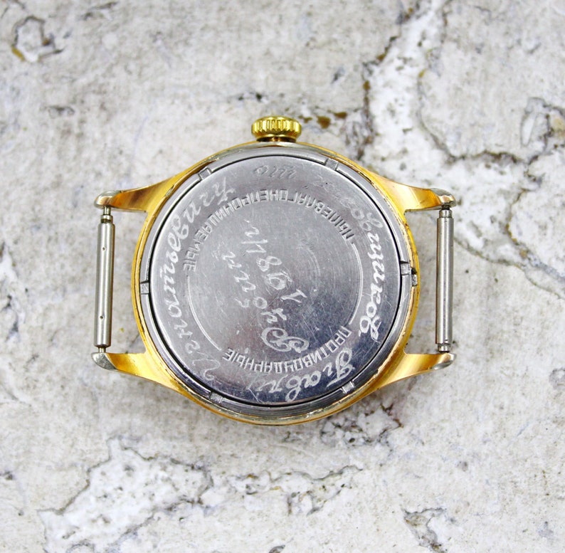 Wostok Watch Vostok Volna Wave Watch Mens Wrist Watch - Etsy