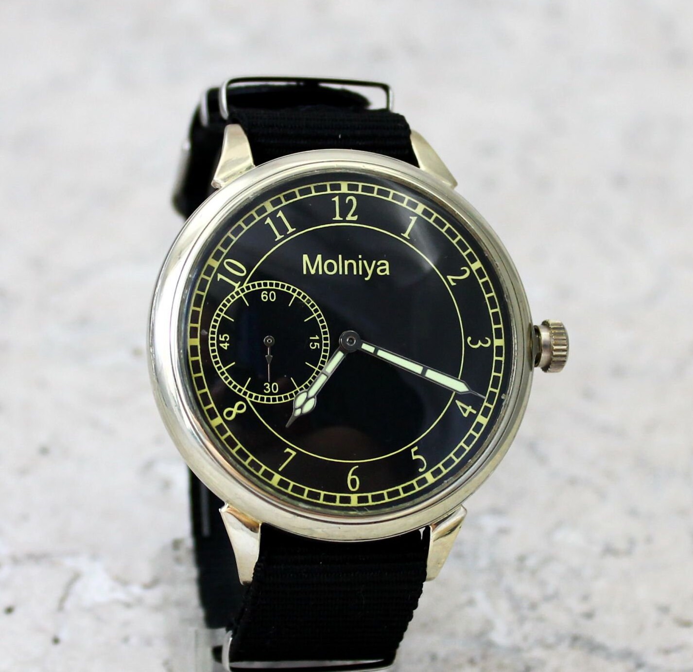 Men's Vintage Watch Molnija Watch Soviet Watch Wrist - Etsy