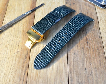 Watch Strap Genuine Python Band Leather Handmade Python Strap 16mm,18mm ...