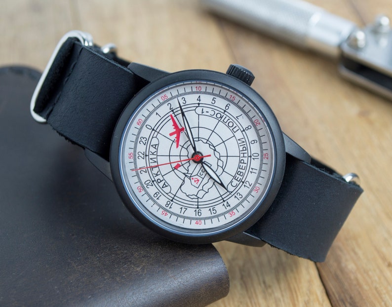 Men's Vintage Watch | Raketa Automatic Watch | Soviet Watch | Raketa 24 ...