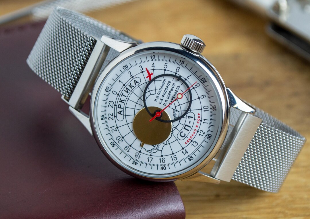 Vintage Raketa Antarctica Watch: Mechanical 2610, New Leather Band - Etsy