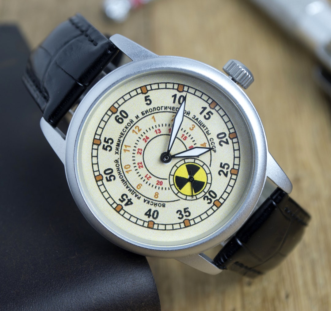 Men's Vintage Watch | Pobeda Radiation Watch | Soviet Watch | Radiation ...