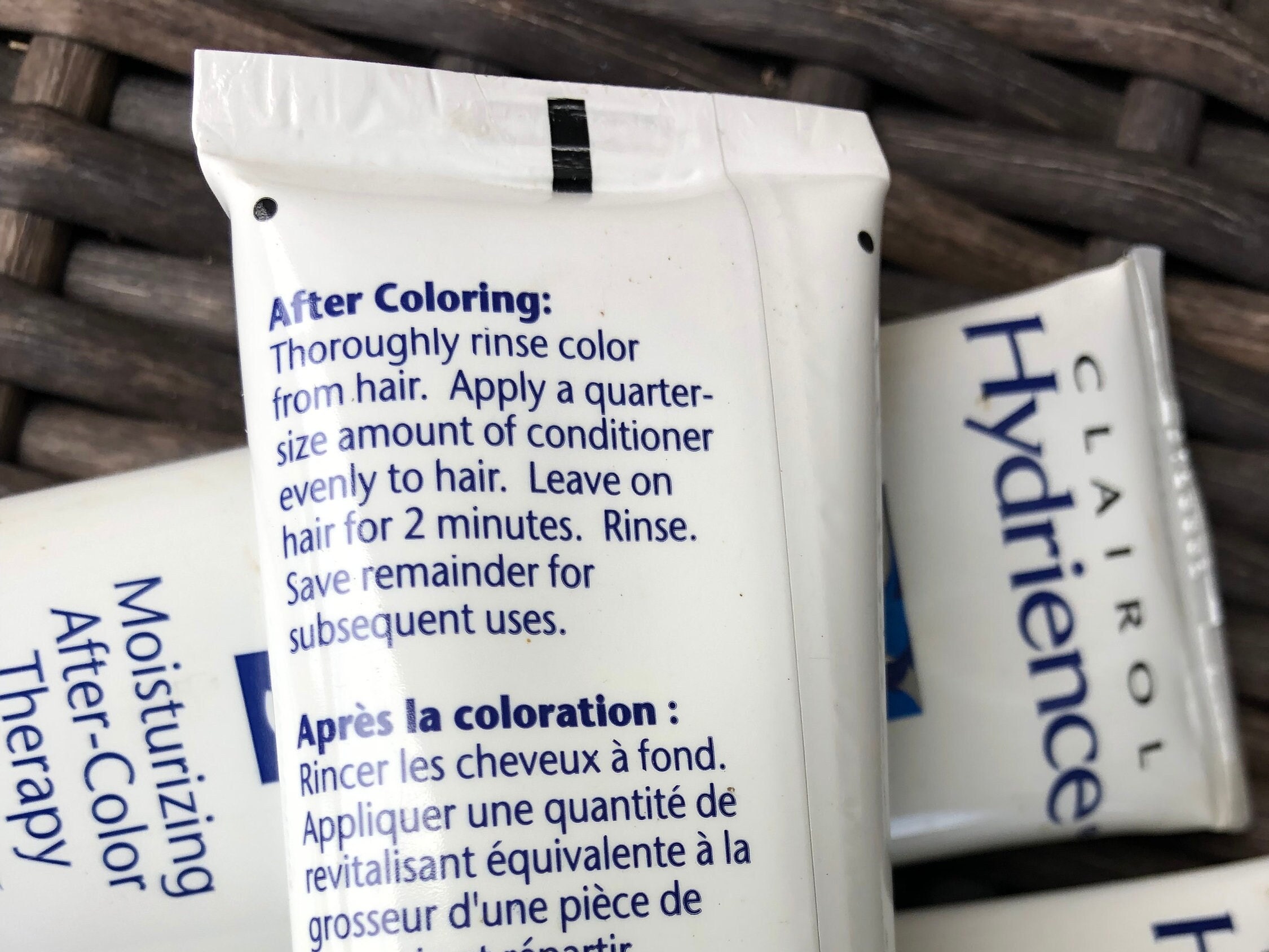 HAIR TREATMENT 4 Lot-clairol Hydrience Pantene 3 Moisturizing After ...