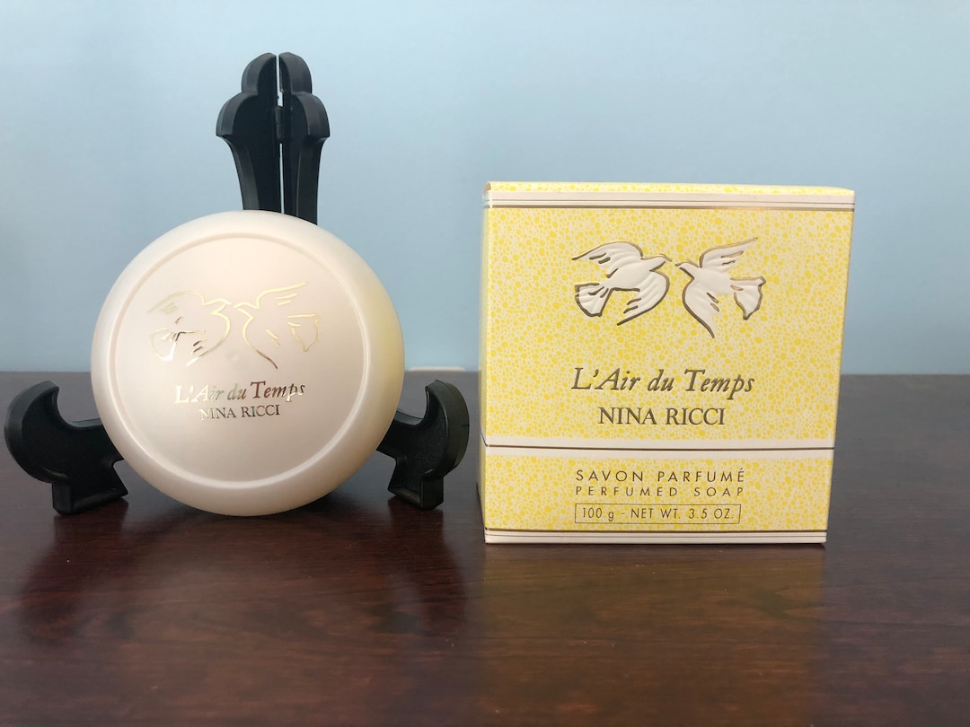 NINA RICCI Paris France L'air Du Temps Savon Parfume Perfumed Soap 100 ...