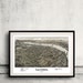 Perspective Map of California Pennsylvania 1902 SKU 0321 - Etsy