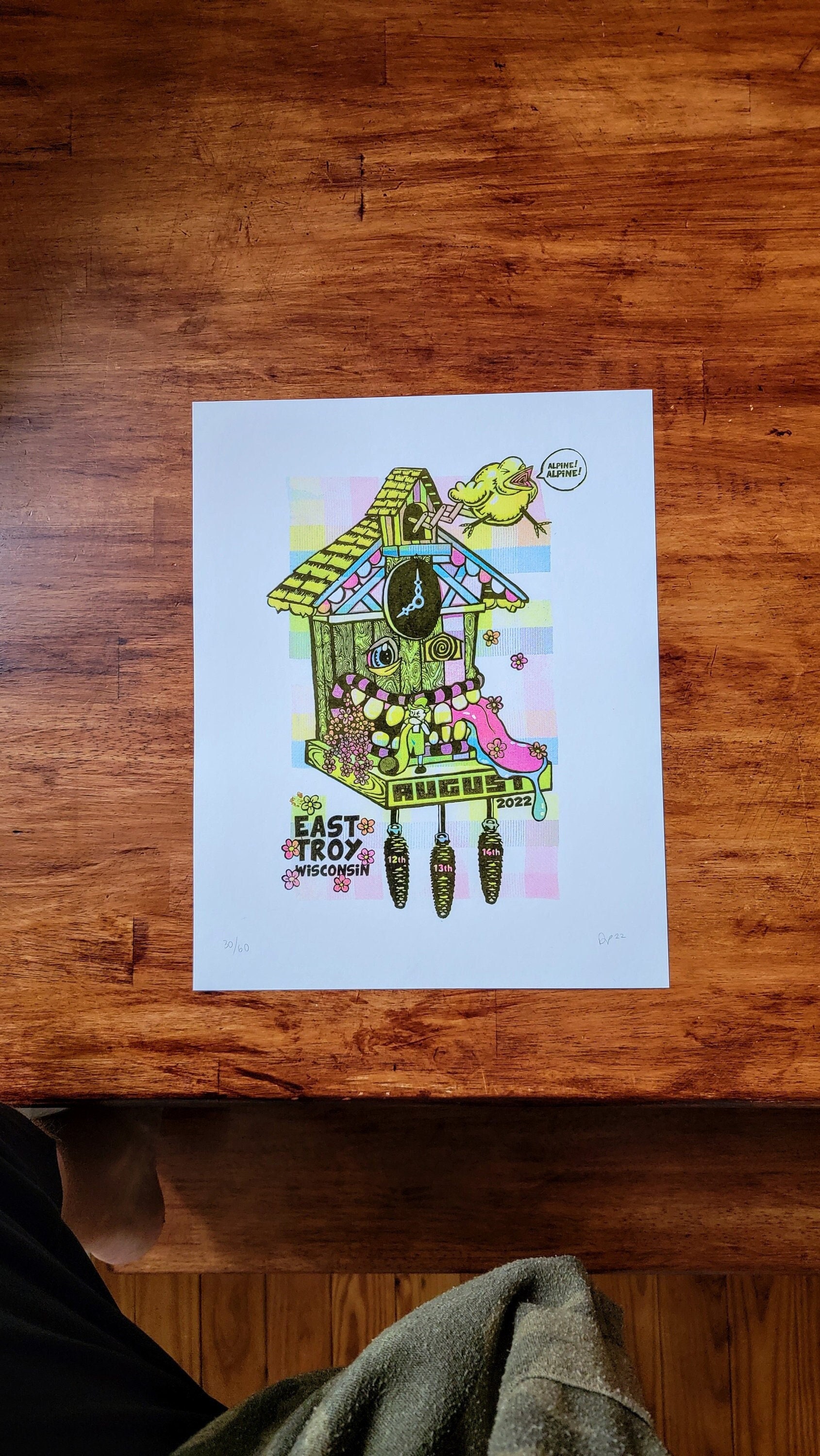 Cuckoo Clock CMYK Poster ( Show Edition) - Etsy