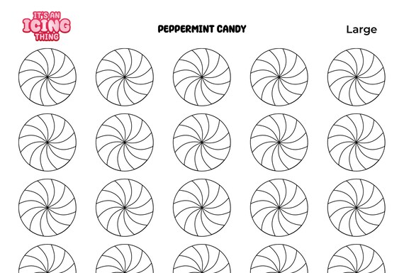 Peppermint Coloring Page