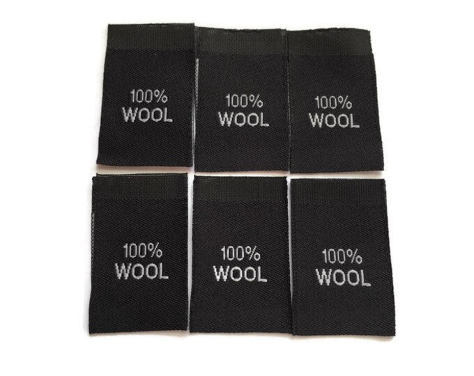 WOOL Care Labels - Etsy