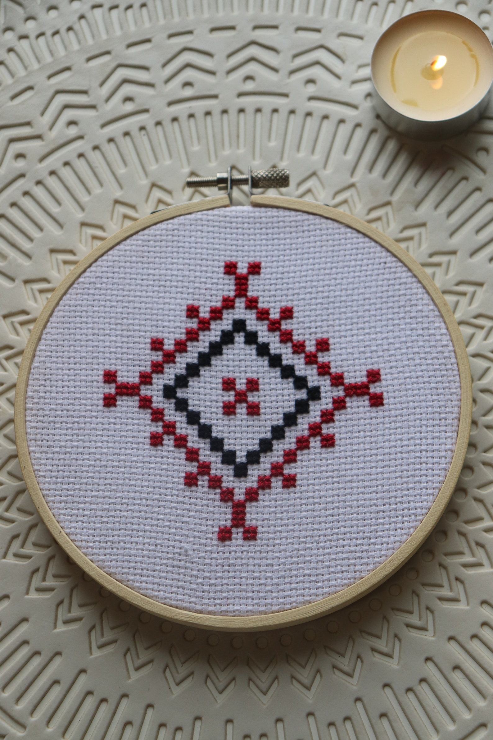 Slavic Cross Stitch Embroidery Art, Bereginya Slavic Symbol of ...