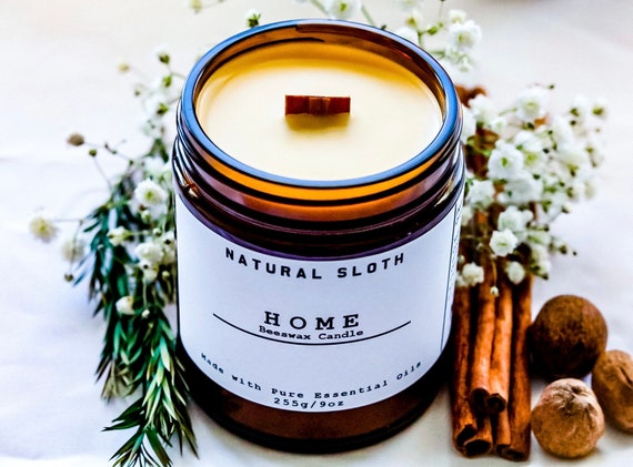Home Beeswax Candles With Essential Oils and MADE SAFE Certified Etsy Canada