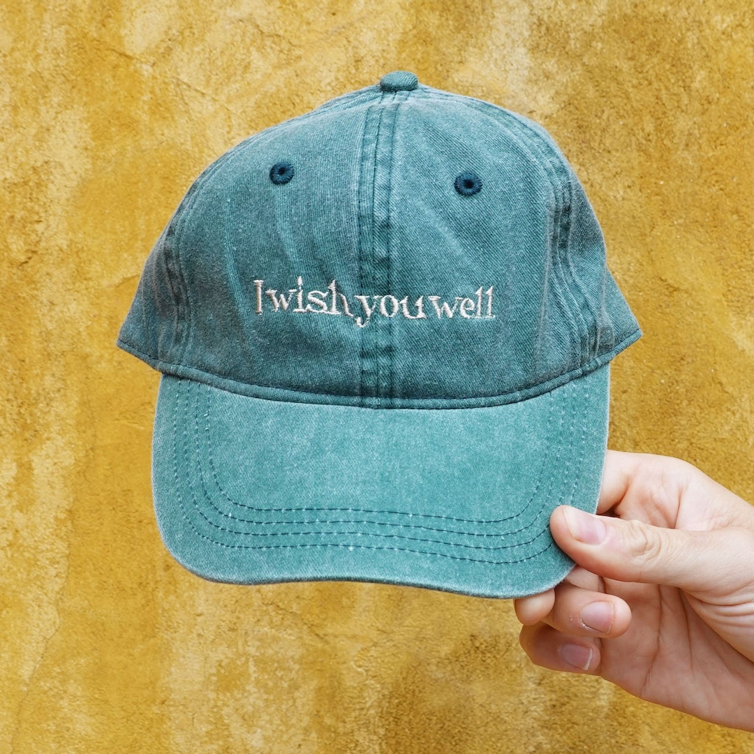 I Wish You Well Ski Trial Embroidered Hat - Funny Internet Meme Gift ...