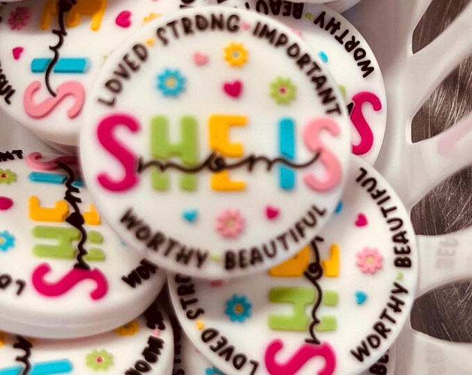 Printed Rectangle: Life is Better Camper Silicone Focal Bead - Etsy