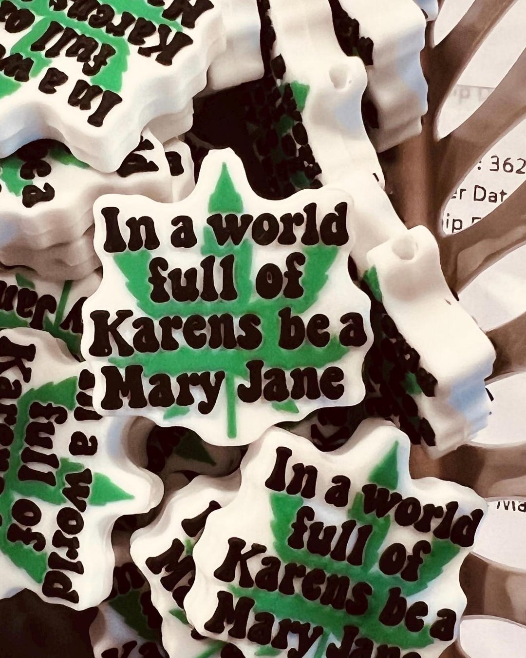 520 in A World Full of Karens Be A Mary Jane Silicone Focal Bead - Etsy