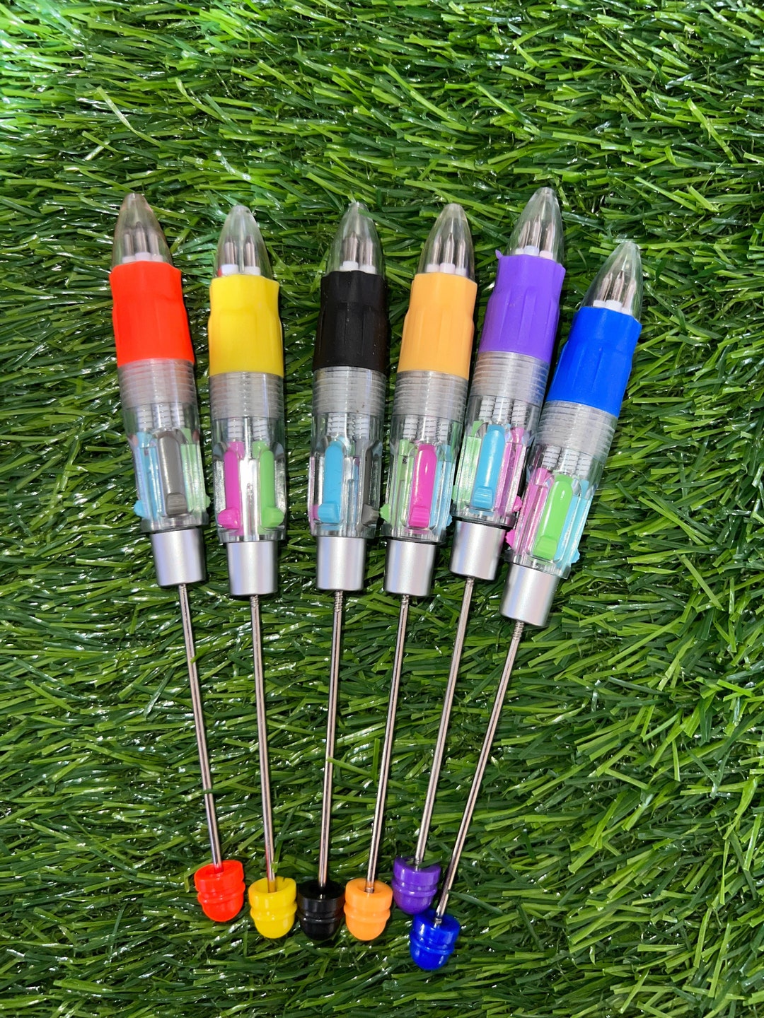 4 Color Ink Beadable Pens - Etsy