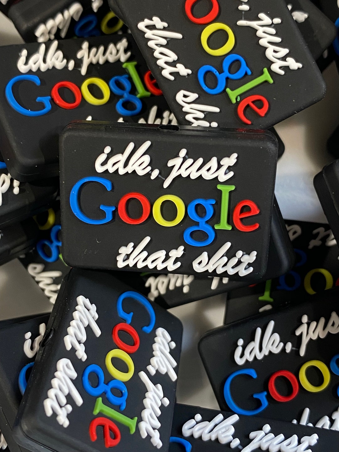 Jiti's Touch Exclusive: Search That Sh*t Silicone Focal Bead - Etsy