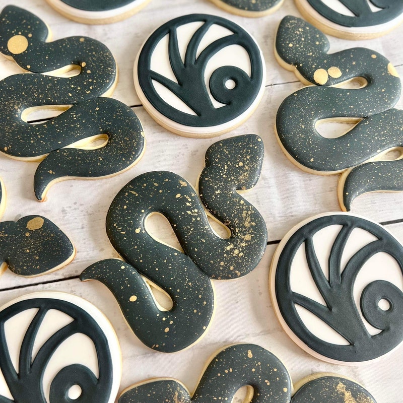 Snake Cookies - Etsy