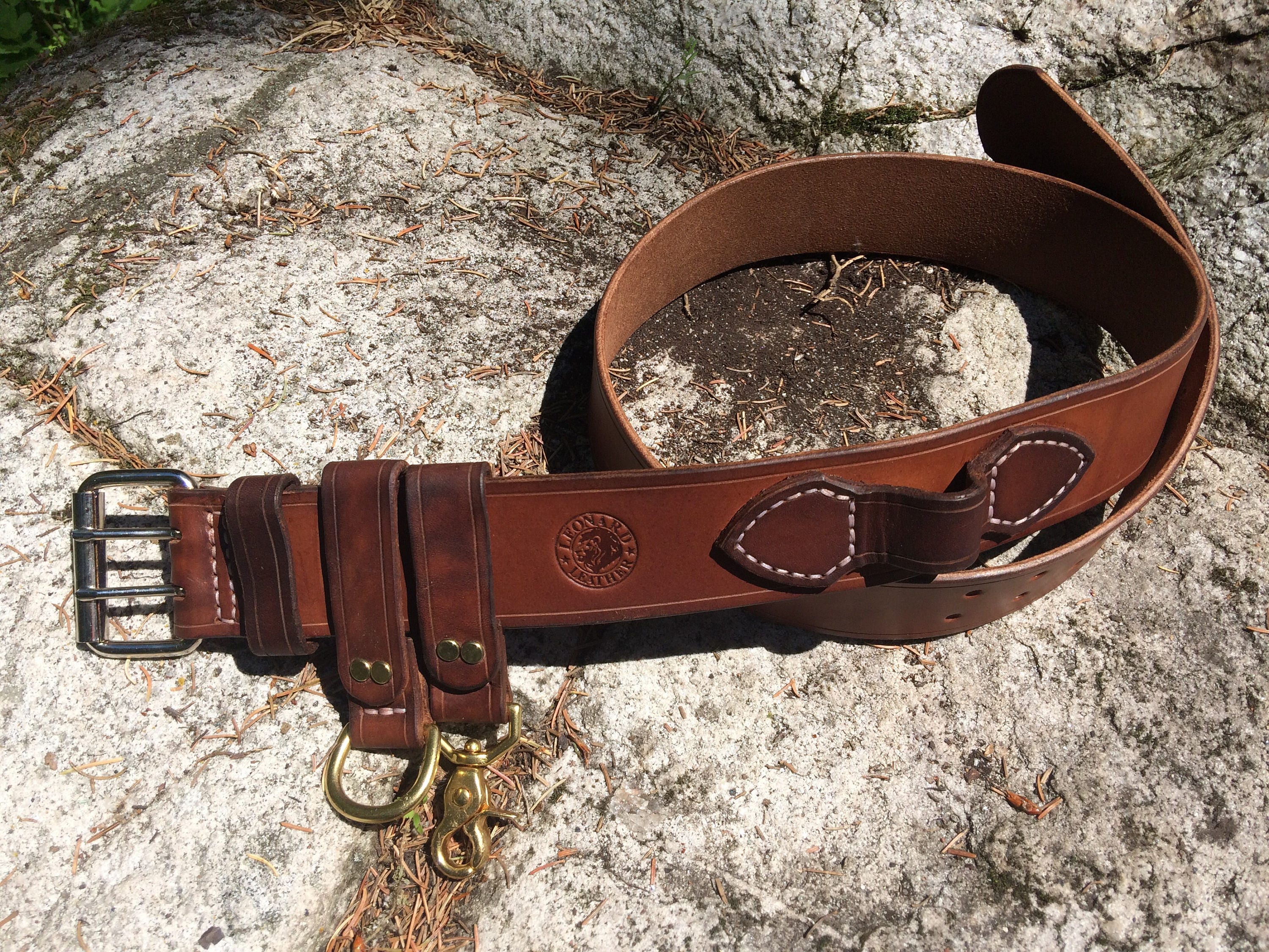 Bushcraft Utility / Game Carrier Belt | Etsy