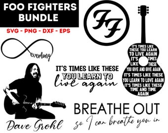 Foo Fighters Svg | Etsy