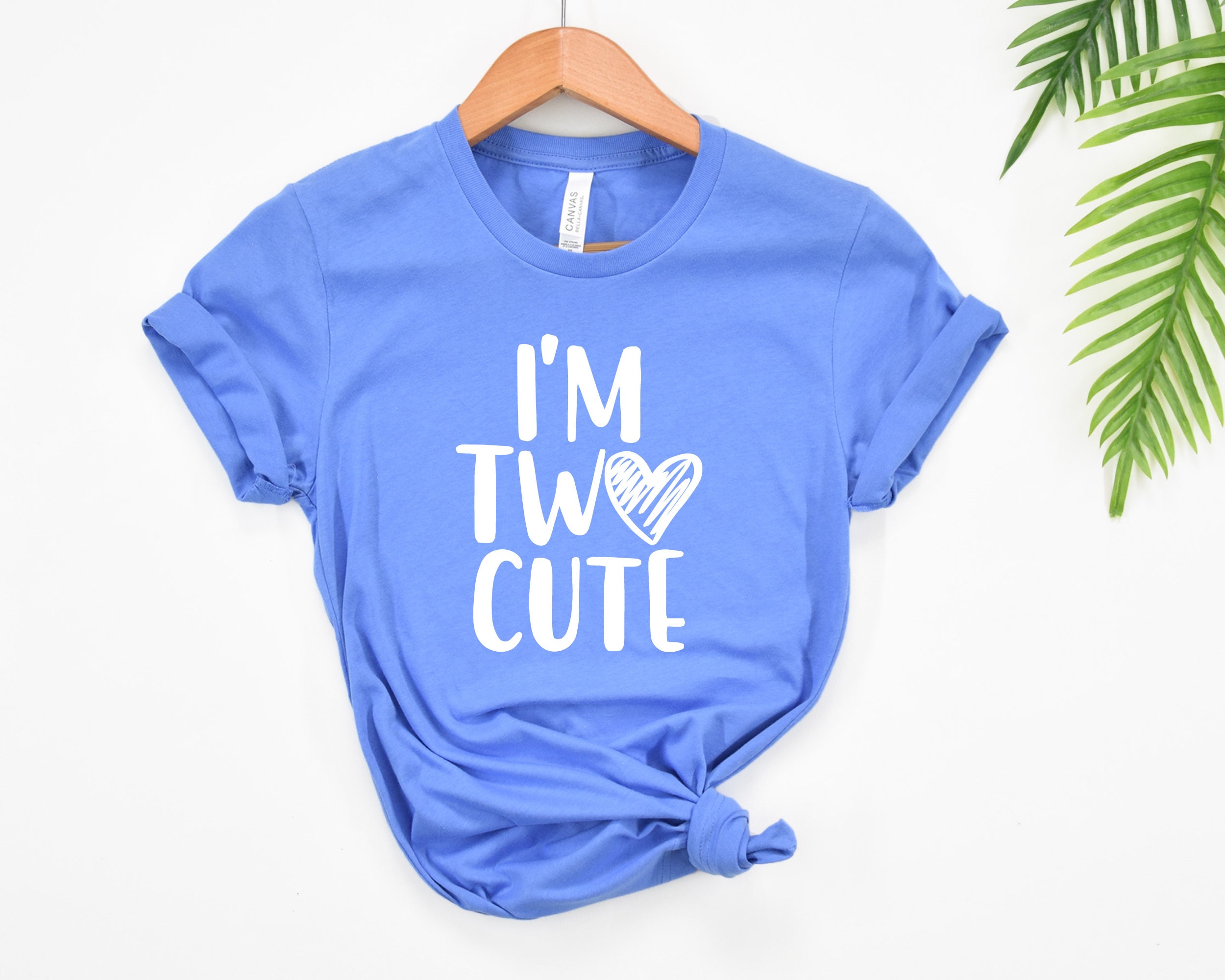 I'm Two Cute Birthday Svg 2nd Birthday Png Second - Etsy