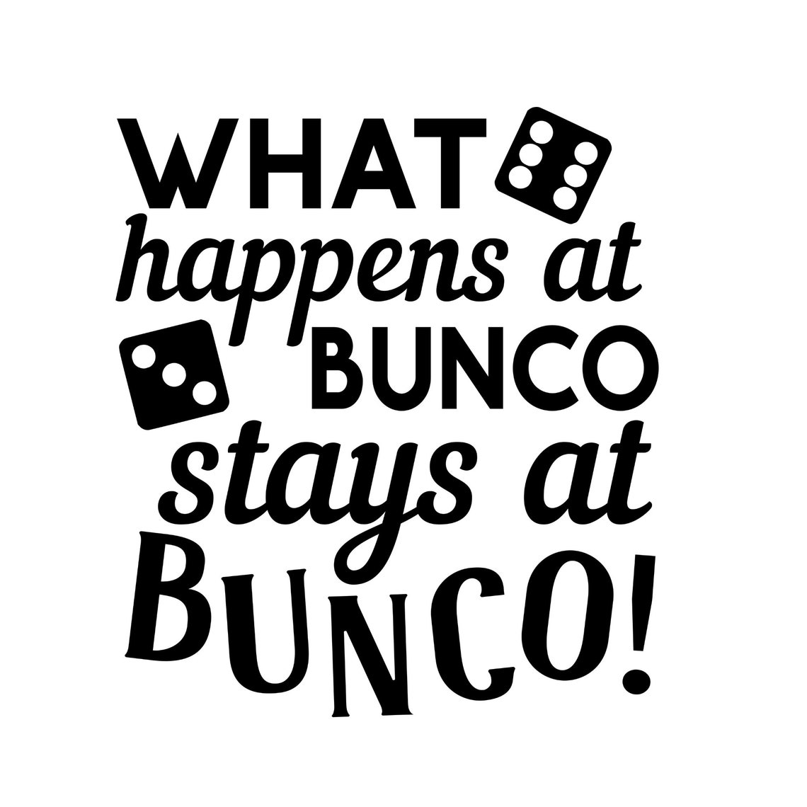 Bunco SVG Bundle Bunco Dice SVG Bunco PNG Bunco Shirt - Etsy