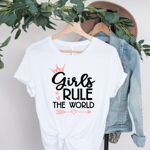 Girl Power Svg, Girls Rule the World Svg, International Women's Day Svg ...
