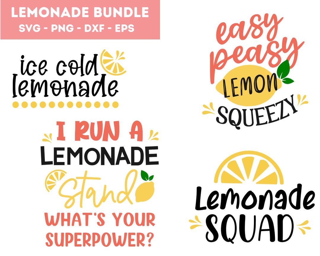 Lemonade Stand Shirt Svg Lemonade Squad Svg I Run A Lemonade Stand