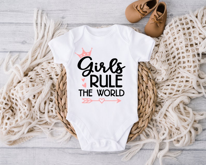 Girl Power Svg Girls Rule the World Svg International - Etsy