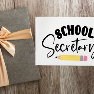 School Secretary Svg, School Secretary Day, School Secretary ...